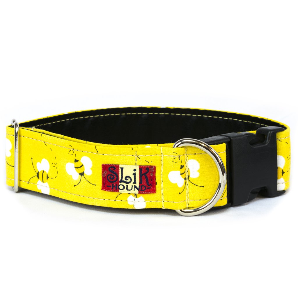 Honey Bee Prints Designer Dog Collar – SLiK Hound